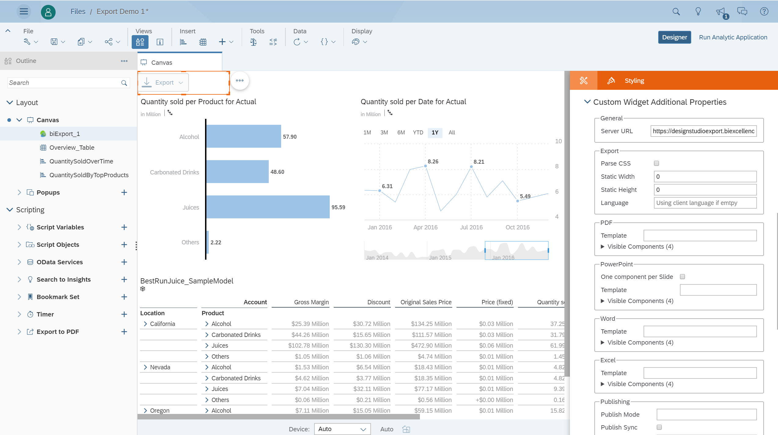 Biexport For Sap Analytics Cloud Sac Export For Sac Getting Started With Our Biexport