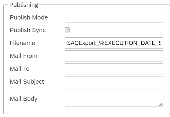 biExport for SAP Analytics Cloud (SAC) - Export for SAC: Getting ...